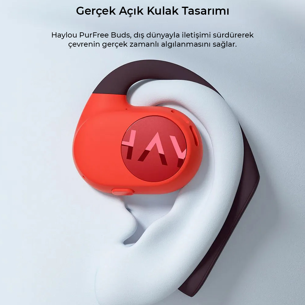 Haylou Freebuds OW01 TWS Bluetooth 5.2 32 Saat Pil Ömrü Kablosuz ...